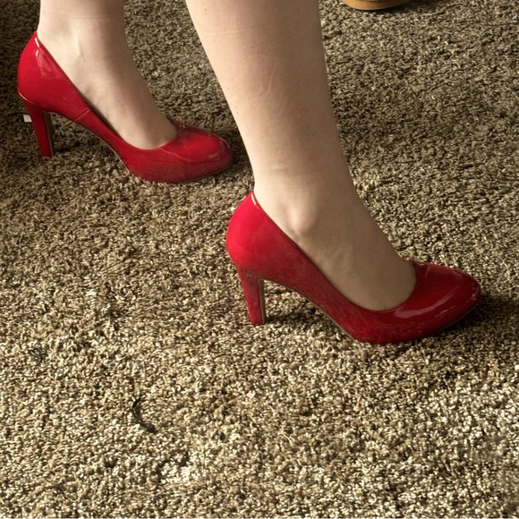 Xappeal | Shoes | Xappael Red 5 Inch Heels | Poshmark